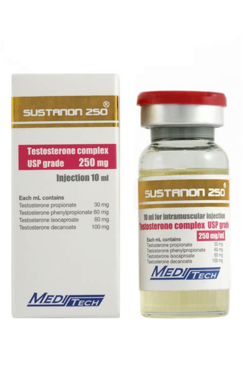 Buy Sustanon 250 [testosterone Complex 2500mg] 10ml Meditech