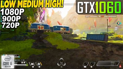 Apex Legends GTX 1060 1080p Low Medium High YouTube