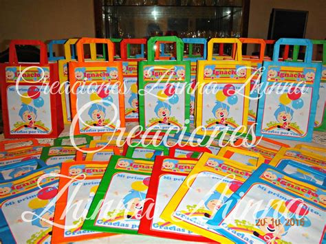C Zhinna Bolsa Bolsita Golosinero Payaso Plim Plim 35 00 En Mercado