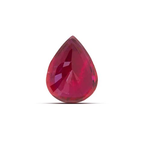 Ruby 2 01 Carat Pear Ceylush