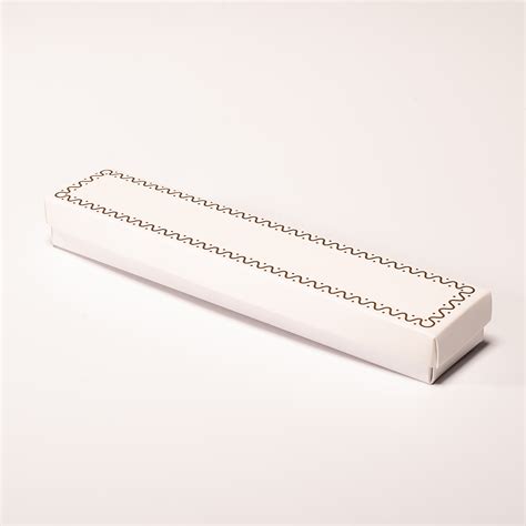 Caja Para Pulsera De Carton Rigida Blanca Mate Royal Mayorista