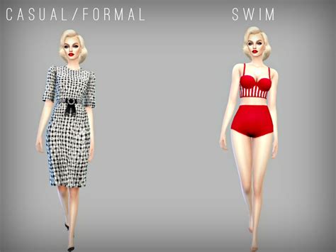 The Sims Resource Marilyn Monroe