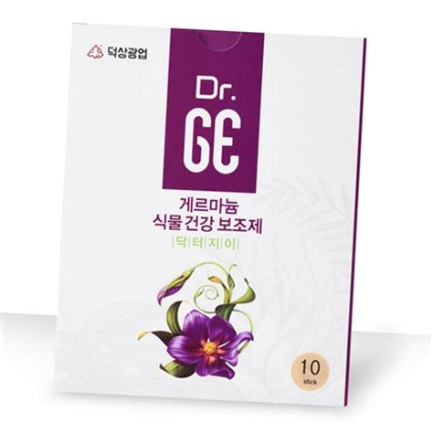게르마늄 식물건강보조제 닥터지이 10개 닥터지이 티몬