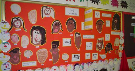 Self Portraits Classroom Display Photo Sparklebox