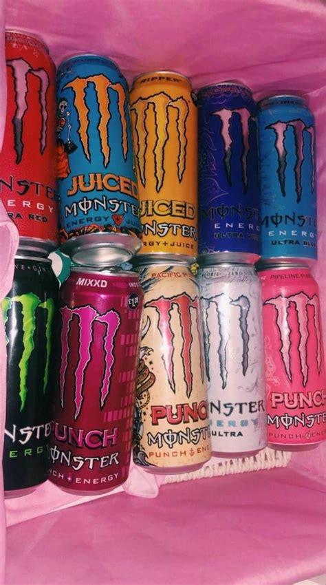 Pink Monster Energy Drink Wallpaper