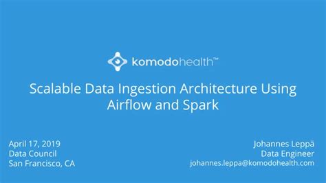 Ppt Scalable Data Ingestion Architecture Using Airflow And Spark