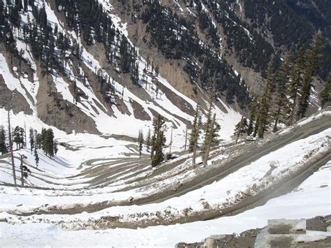Lowari Top Chitral Road Covered With Snow After Snowfall Paki Mag
