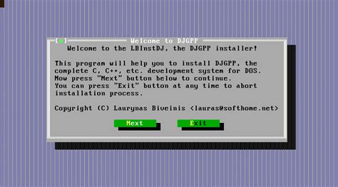 Playing With Djgpp And Gcc 10 On Dos Frederic Cambus