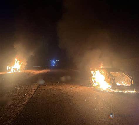 Сэрэмжлүүлэг Зам тээврийн ослын улмаас 4 иргэн амь насаа алдаж 2 тээврийн хэрэгсэл шатжээ