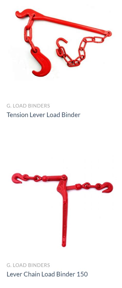 Lever Load Binder Types Qingdao Kailipu
