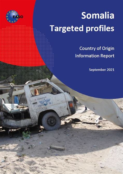 Easo Publishes Three Coi Reports On Somalia Targeted Profiles Key