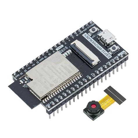 Placa De Desenvolvimento Esp32 Wrover Com Câmera Autocore Robótica