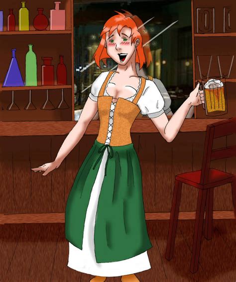 Drunken Bar Maid By Bobtd On Deviantart