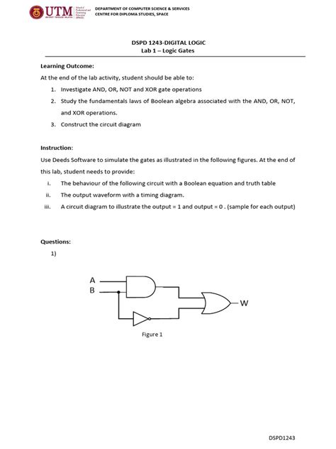 Lab 1 Dspd1243 Pdf