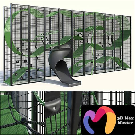 Wall Holla Playground 3d Max 3dmaxter