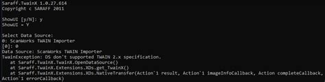 How To Consume Twain In Net 7 Console App · Issue 103 · Saraff