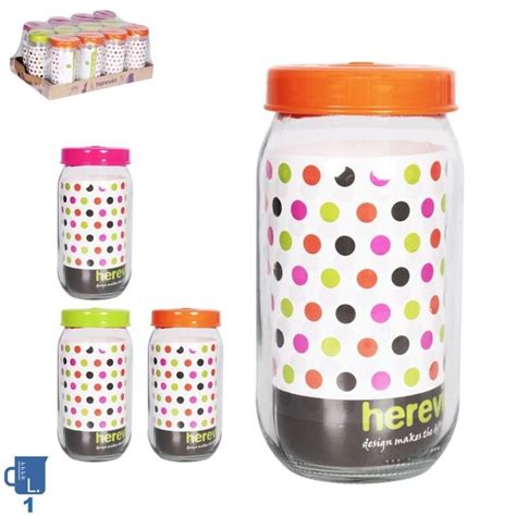 Bote Con Tapa Cristal Surt L