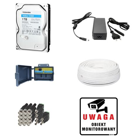 Zestaw Do Monitoringu Domu Mieszkania Hikvision Hiwatch HWD 6108MH G2