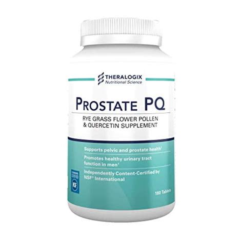 Prostate Pq Rye Grass Pollen Extract Supplement With Quercetin 90 Day
