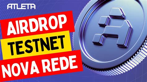 NOVO AIRDROP ATLETA NETWORK TESTNET CONHEÇA AGORA YouTube