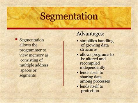 Associative Mapping Combined Paging With Segmentationpptx