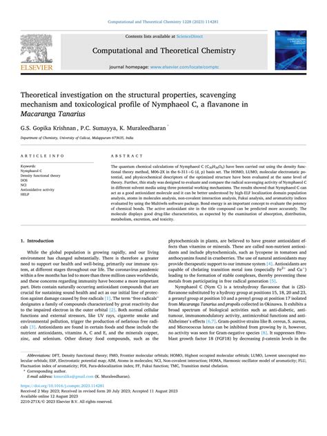 Pdf Theoretical Investigation On The Structural Properties