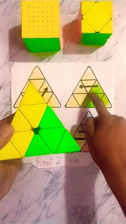 Coolest Tricks Of Pyraminx Cube 🥶 Viralvideo Rubikscube Tricks Shorts 😊😊 Youtube