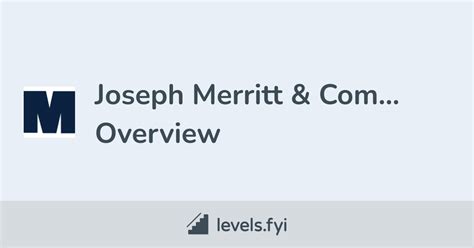 Joseph Merritt And Company Careers Levels Fyi