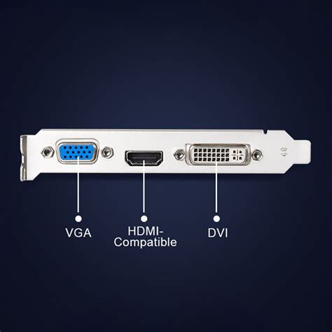 Gt 730 Low Profile Pc 4gb Graphics Card Ddr3 Directx 11 128 Bit Vga Dvi Hd C1j6 Ebay