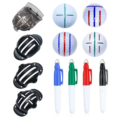 Buy 8 Pack Golf Ball Line Drawing Marker Golf Ball Liner Golf Ball