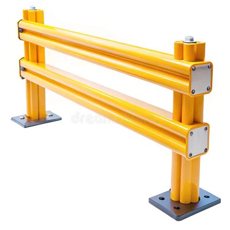 Plastic Safety Guard Rail For Industrial Use Stock Illustration Illustration Of Industrial