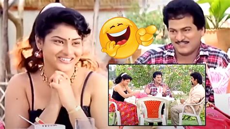 Rajendra Prasad And Subhalekha Sudhakar Comedy Scene Madam Movie Scenes Cinema Theatre