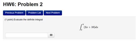 Solved Hw6 Problem 2 Previous Problem Problem List Next