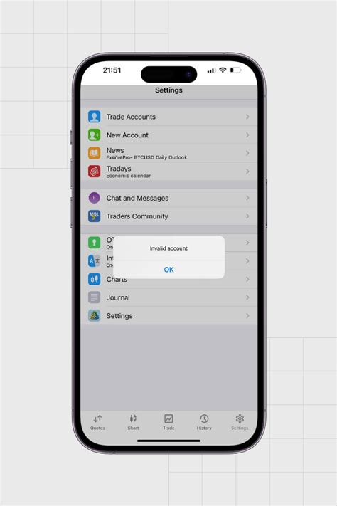Fixing The Invalid Account Error On MetaTrader A Complete Guide FBS