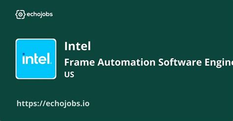 Hiring Frame Automation Software Engineer Us Git Python Api Html Javascript Assembly R