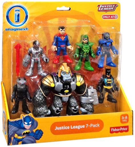 Fisher Price Dc Justice League Imaginext Justice League 7 Pack