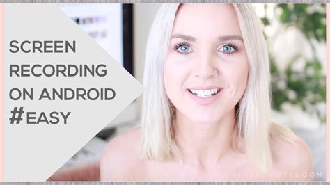 How To Record Your Phone Screen Android Screen Recording Hd Youtube