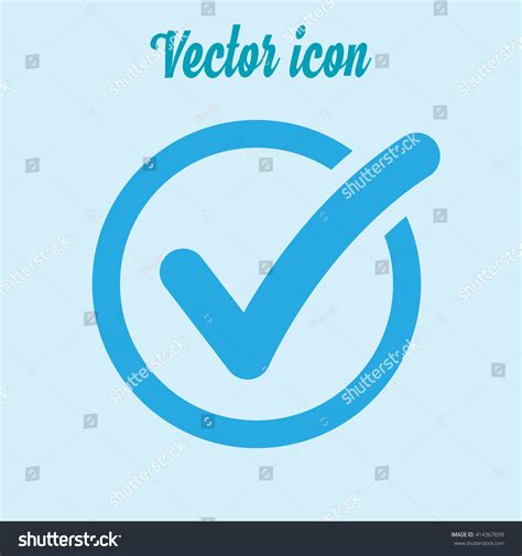 Vektor Stok Check List Button Icon Check Mark Tanpa Royalti 414367699
