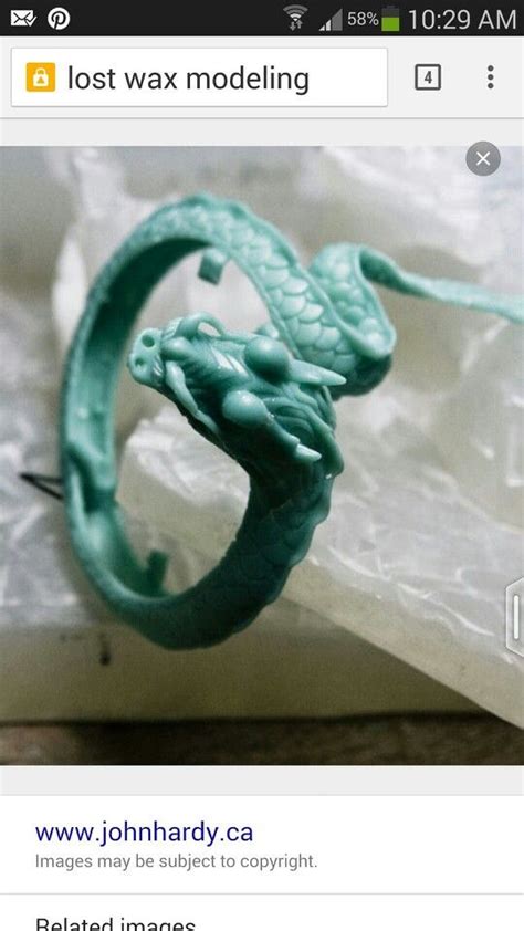 Lost Wax Deco Jewelry Jewelry Design Jewellery Wax Carving Jewelry