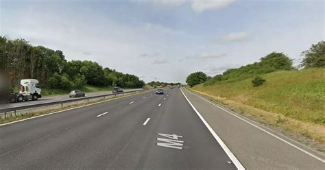 Live Crash Shuts M4 Lane At Somerset Border Somerset Live