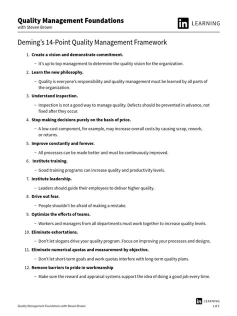 Demings 14 Points Pdf