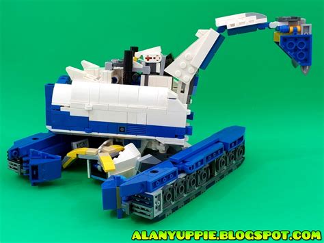Alanyuppie S Lego Transformers Lego Transformer Triple Changer Seaplane Excavator Aka Skytrax