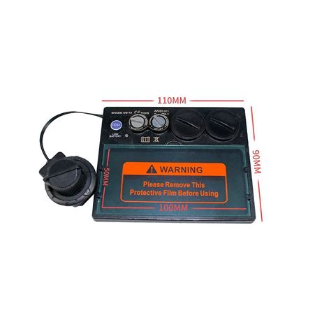 Solar Auto Darkening Welding Lens Panel Welding Helmet Mask Automation