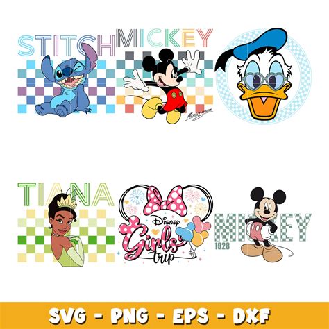 Mickey Disney Friends Svg Bundle Disney Mickey Svg Disney Svg