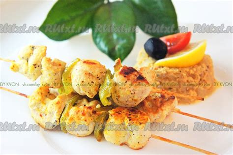 Рецепт куриного филе на шпажках в духовке 7 фото в рецепте