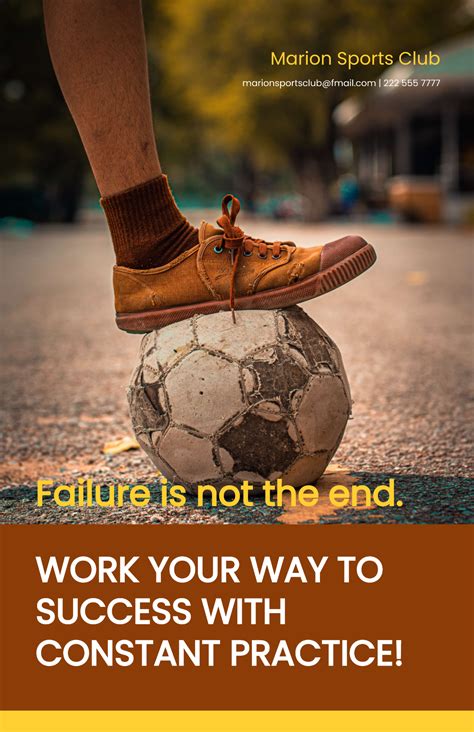 Free Motivational Poster Templates Editable And Printable
