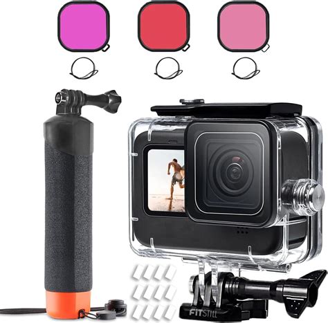 FitStill 60M 196FT Underwater Waterproof Case With Dive Filters