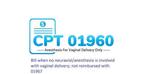 Cpt 01967 01968 01960 01961 And 01969 Anesthesia Medical Billing