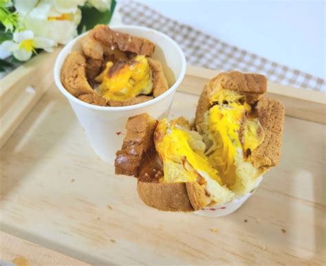에어프라이어 계란빵 식빵 종이컵 계란빵 만들기 주말아침메뉴 네이버 블로그