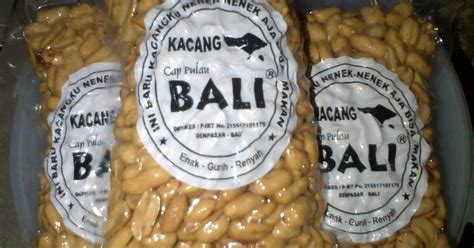 KACANG BALI Bisnis Oleh Oleh Kacang Kapri Khas Bali